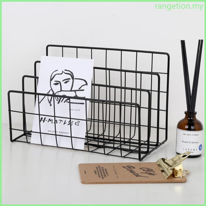 RAN Desktop Mail Organizer Small File Holders Letter Container for ...