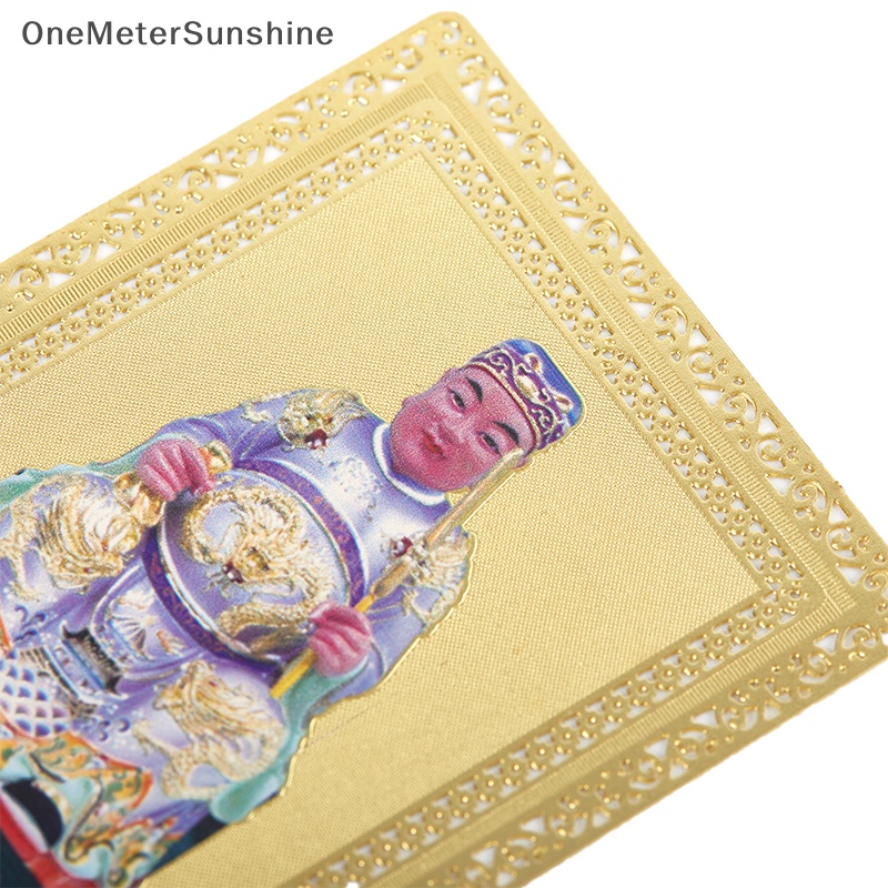 OMS 2024 Jia Chen Year General Li Cheng T Year Old Metal Card Tai Sui ...