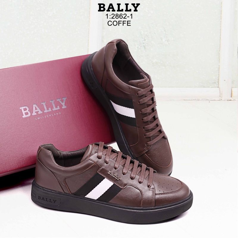 Men's CASUAL BALLY I Shoes/Sneakers/Flats Coffee Color | Shopee Malaysia