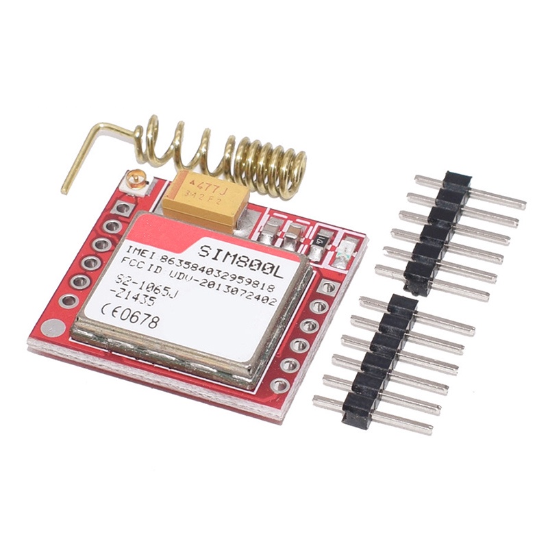 Mini Smale SIM800L GPRS GSM module MicroSIM core wireless board with ...