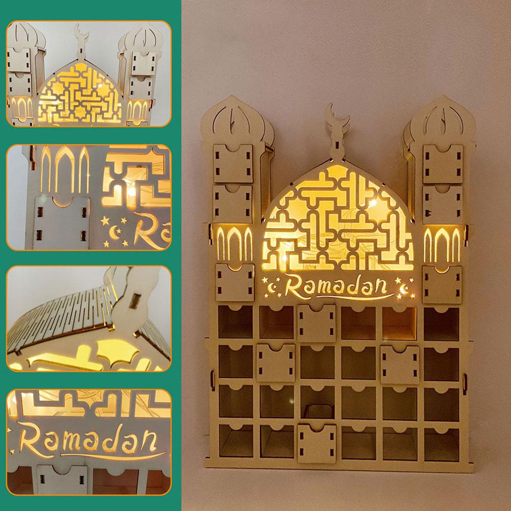 Wooden Ramadan Advent Calendar 2022 Eid Ramadan Mubarak Advent Calendar ...