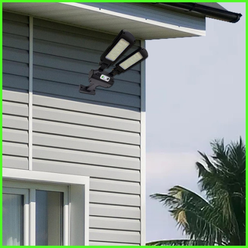 LED Solar Street Lights Human Body Induction Street Light Adjustable ...