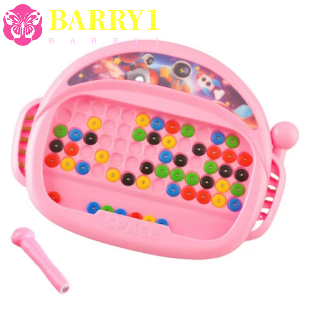 BARRY1 Magnetic Doodle Board, With Pen Writing Board Beads Drawing Toy ...