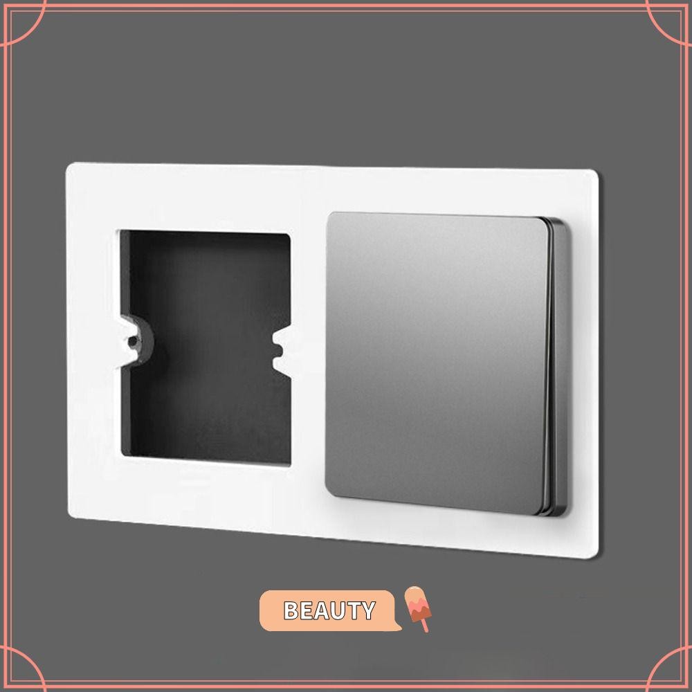 BEAUTYONE Wall Panels, Universal Plastic Switch Socket Panel, Wall ...