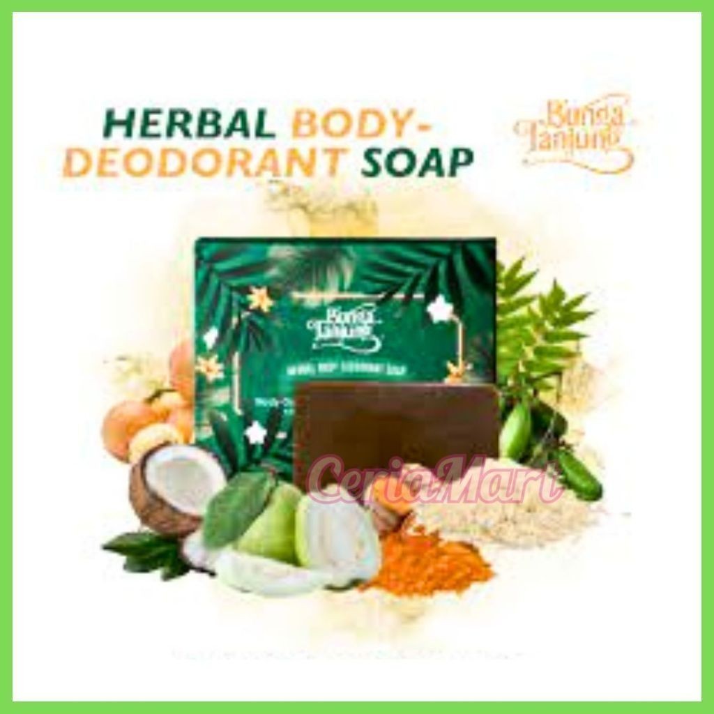 Bunga Tanjung Body Herbal Deodorant Soap 100g BUNGA RAMBAI HERBANIKA ...
