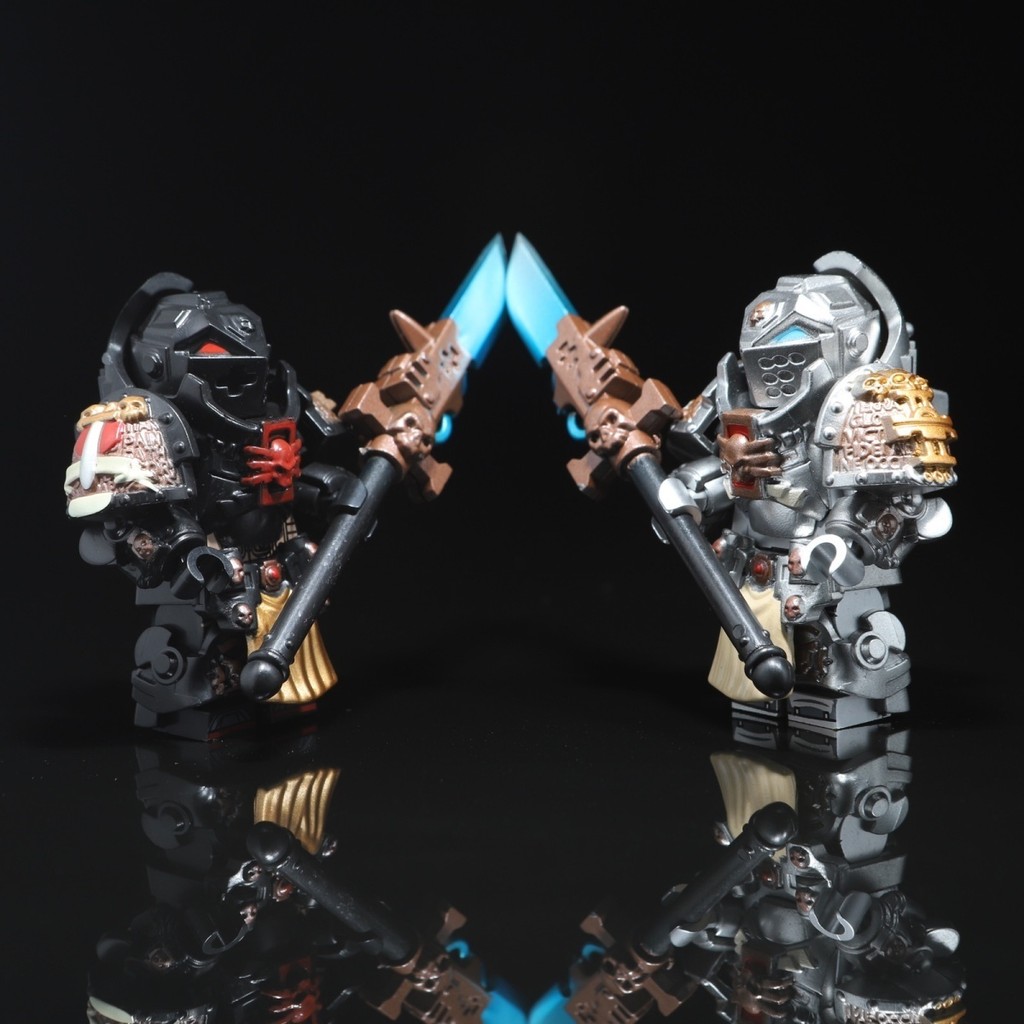 Peripheral Dark Warrior Building Block Warhammer Minifigure Toy ...