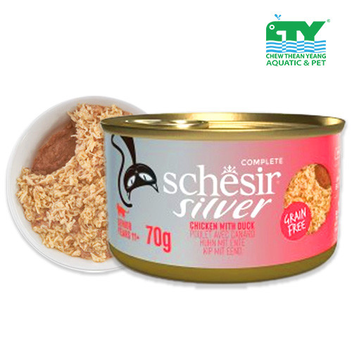 SCHESIR SILVER CHICKEN W/DUCK 70G | Shopee Malaysia