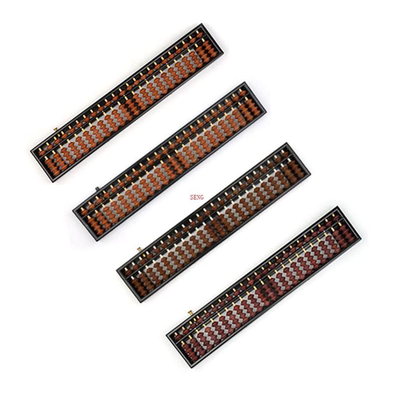 seng Portable Chinese 23 Digits Column Abacus Arithmetic Soroban ...