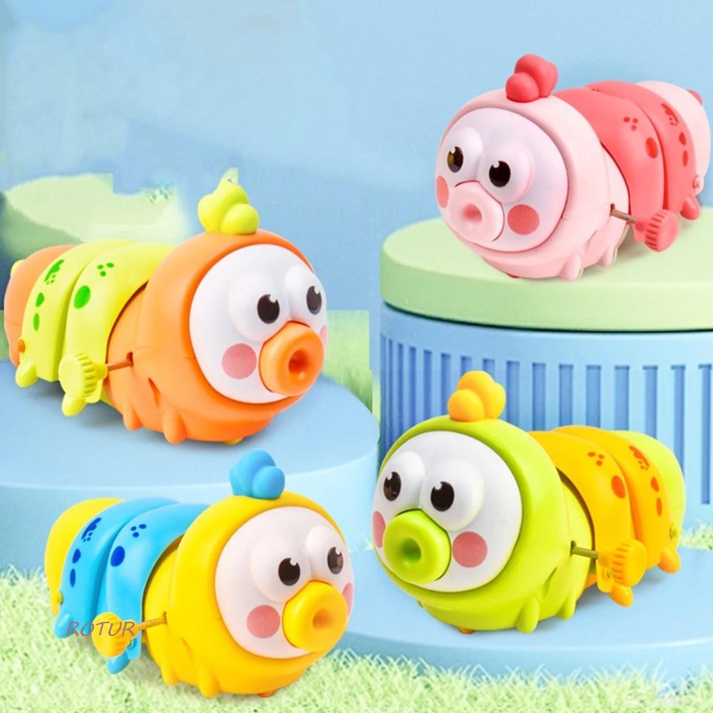 ROTUR Crawling Caterpillar Toy, Chain Winding Running Swinging ...