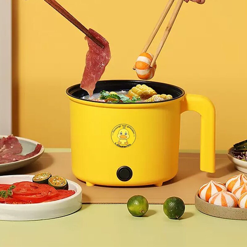 Portable Multiple 3 Pin Plug Duck Design Electric Non Stick Cooker Rice ...