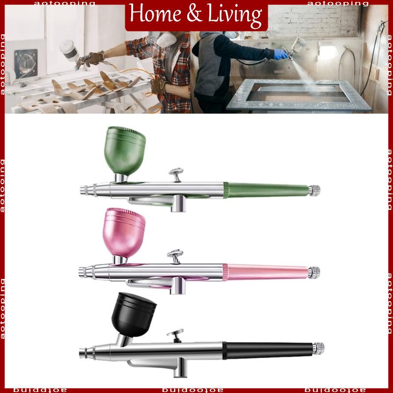 AOTO Airbrush Model Multi-Purpose Double Action Gravity Feed Guns Set ...