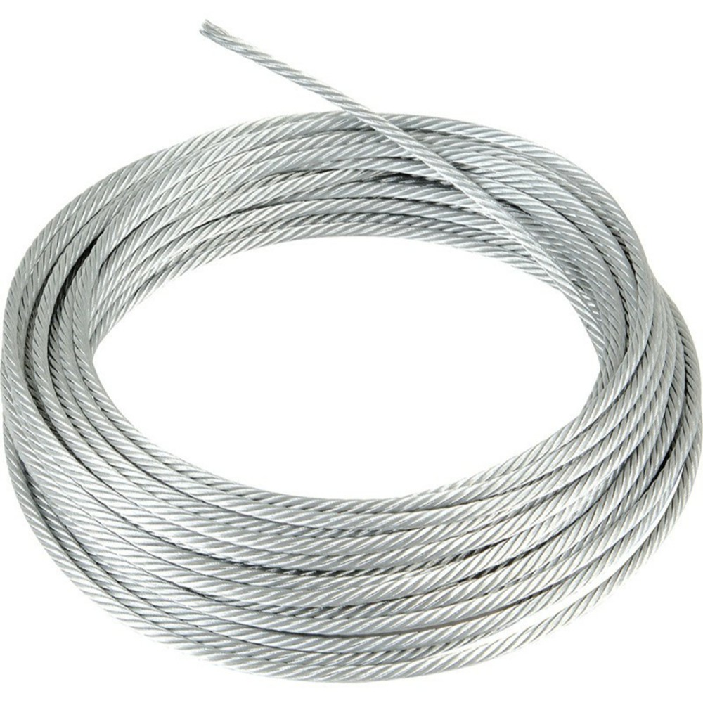 1.5MM, 2MM Heavy Duty Galvanized Steel Wire Rope Tali Besi 6 X 7 FC ...