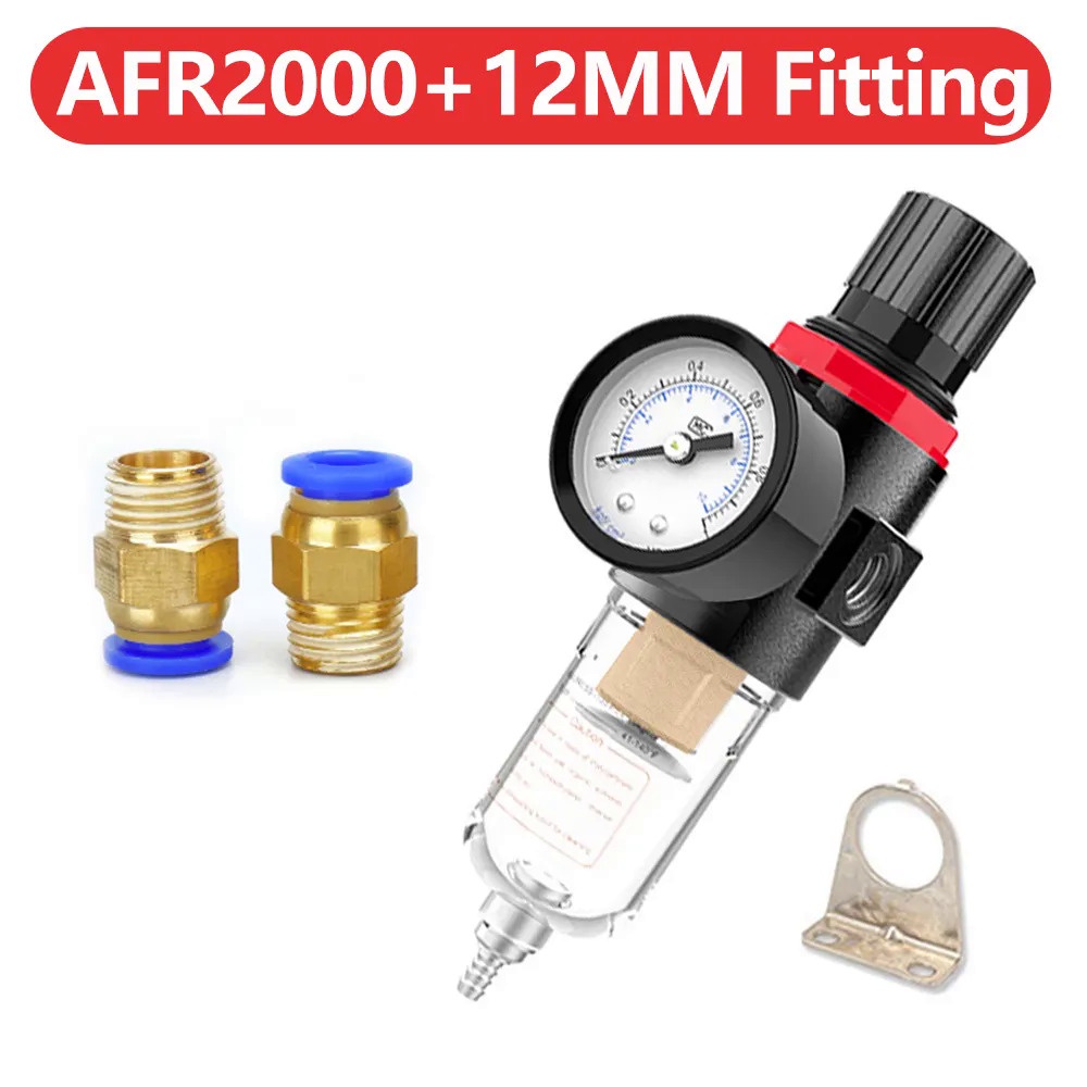 Afr 2000 1/4 Pneumatic Filters AFR2000 Filter For Air Compressor Moisture Separator Pressure ...