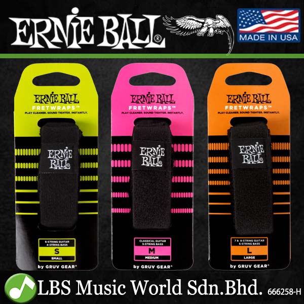 Ernie Ball by Gruv Gear FretWrap Adjustable String Damper Strap for ...
