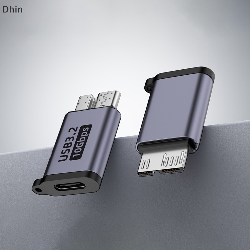 [Dhin] USB A/C To Micro B 3.0 Adapter 10Gbps Super Speed Data Sync ...