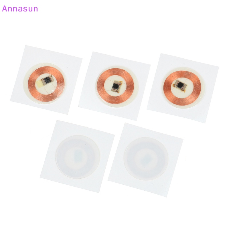 Annasun 5Pcs 25mm 125Khz RFID Tags TK4100 Writable Stickers Proximity ...