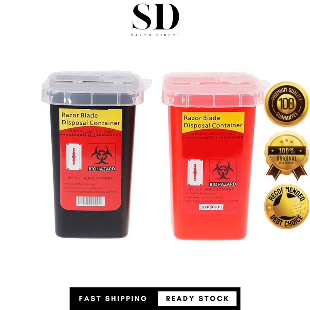 PROFESSIONAL Razor Blade Disposable Container (SD) | Shopee Malaysia