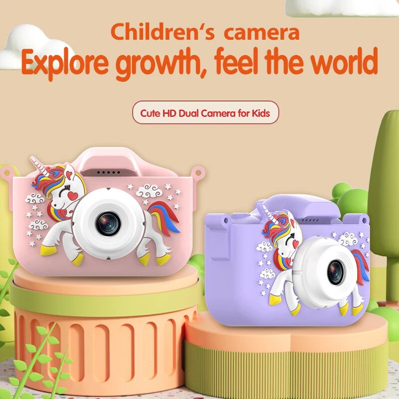Mini Camera 1080p HD Video Kids Digital Camera 2.0 Inch Display Camera ...
