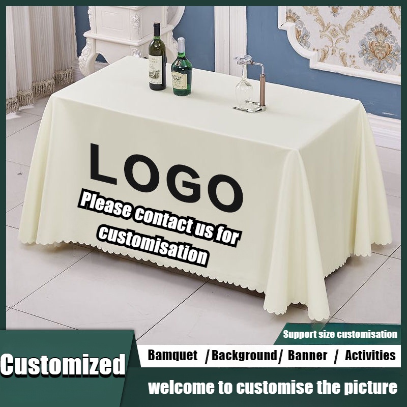 Customized logo/Picture/Text/Printing Promotional Tablecloth Tablecloth ...