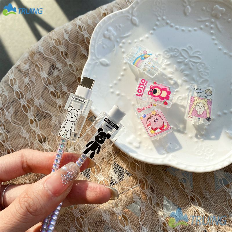 Data Cable Protective Sanrio Cartoon Charging Line Protector Cover ...