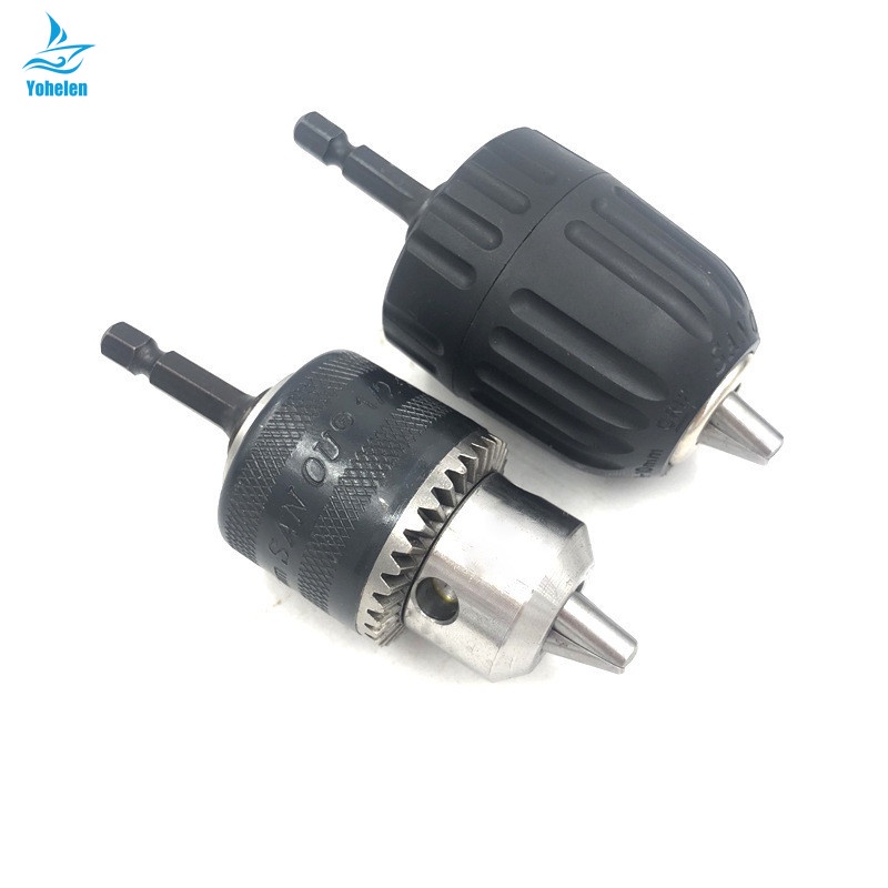 Hexagonal 1/4" 6.35mm Hex Shank Adapter to 1/2-20UNF Hex Shank Male ...