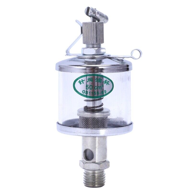 50mL Engine Machine Lubricator Oil Gravity Drip Feed Oiler Clear Drip ...