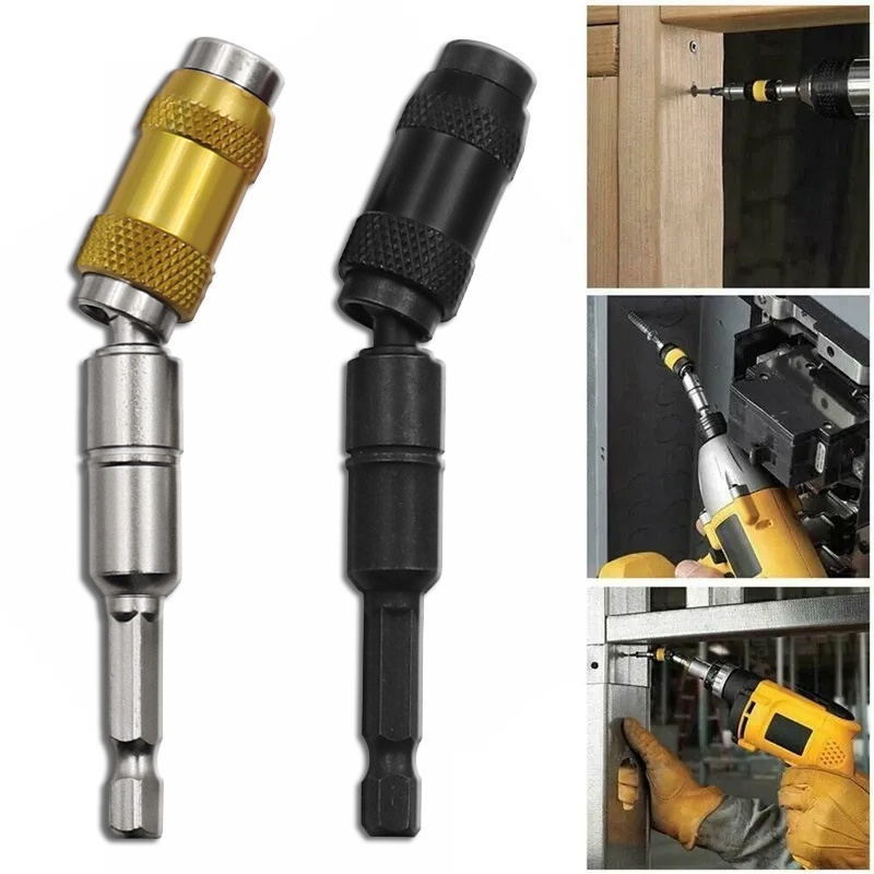 New 1/4"Hex Magnetic Pivoting Drill Bit Quick Change Drive Guide Drill ...
