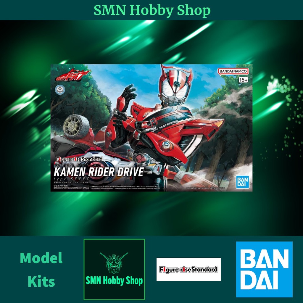 FRS Figure-Rise Standard Masked Rider Drive Type Speed Toys Plastic ...