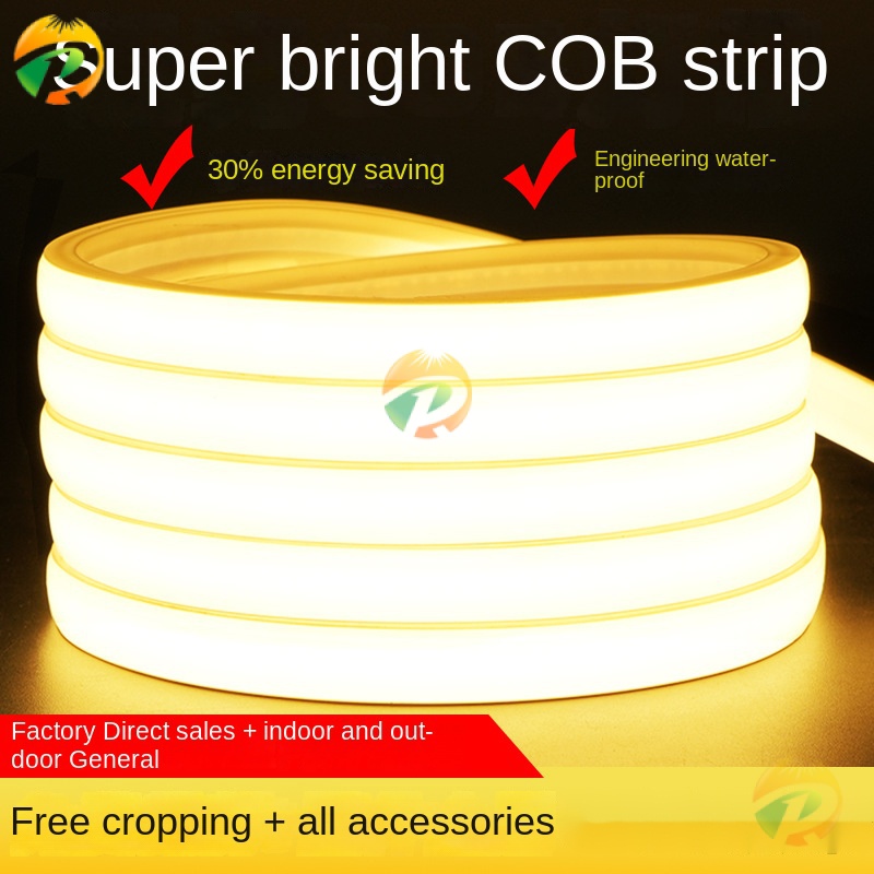 Ultra-thin led Light Strip 220v Waterproof Super Bright Self-Adhesive ...