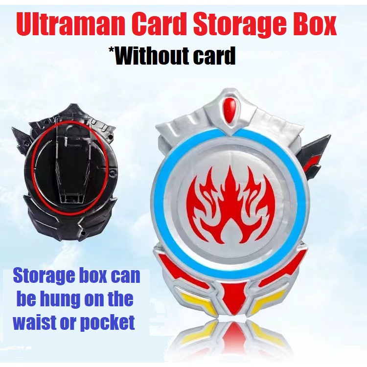 Ultraman Card Storage Box Can Storage 20 Cards Toys Ultraman Card ...