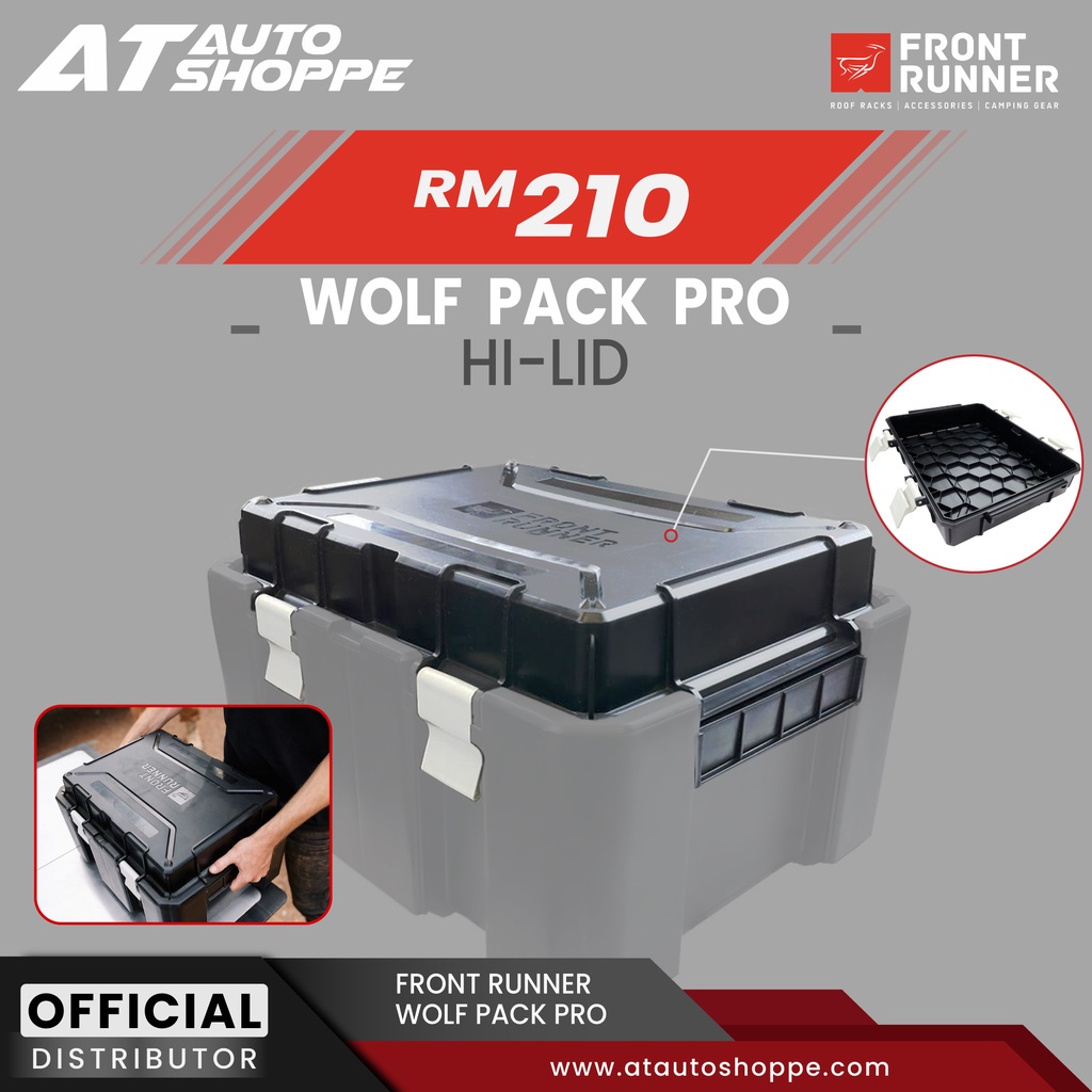 FRONT RUNNER WOLF PACK PRO HI-LID | Shopee Malaysia