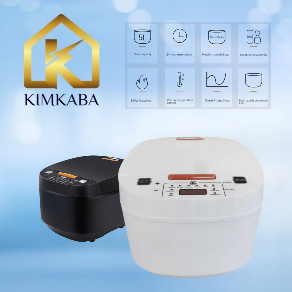 Kimkaba - Intelligent Multi-Function Rice Cooker 5L | Shopee Malaysia