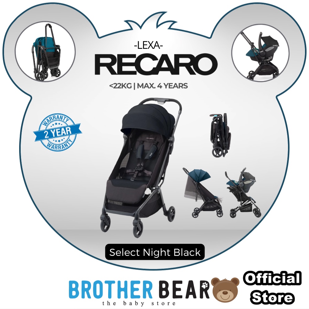 Recaro Stroller Lexa - Select Night Black