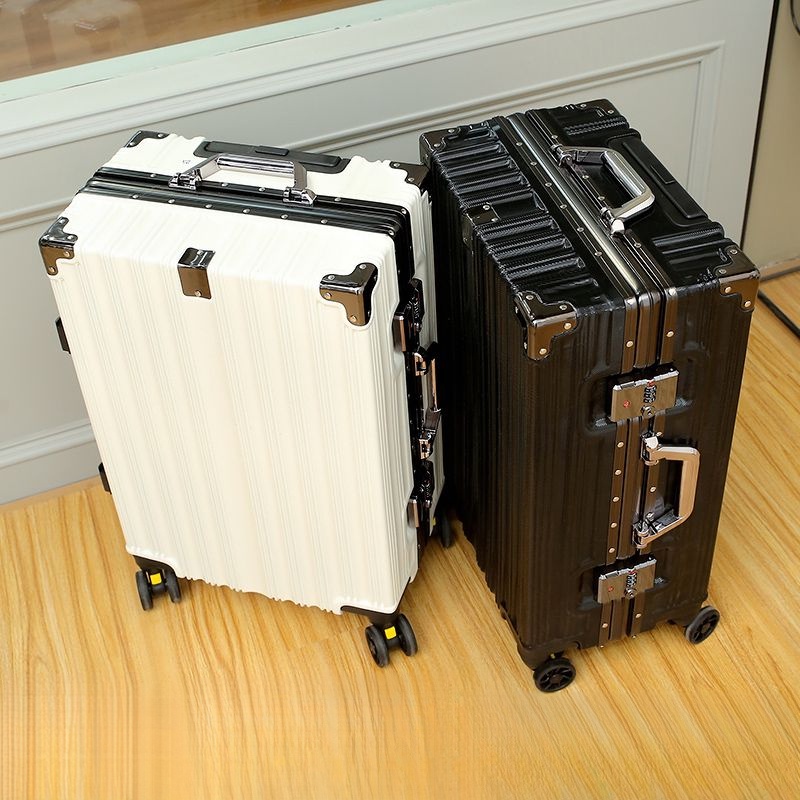 New aluminum frame luggage large capacity travel luggage 20/22/24 ...