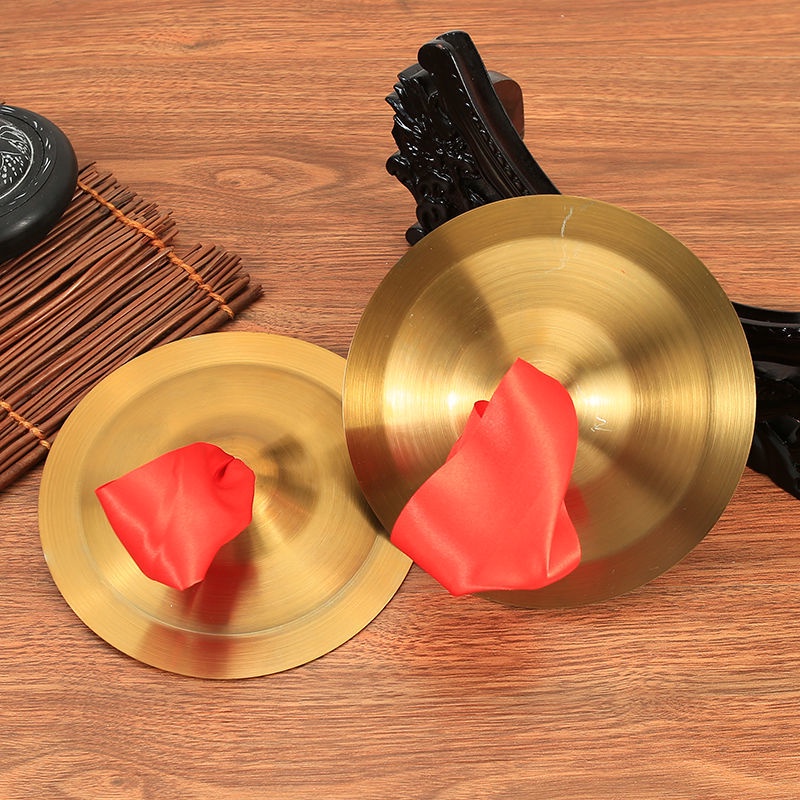 【Fast delivery】 Alloy bright cymbal copper cymbal 15cm19 24cm 合金亮镲铜镲 ...