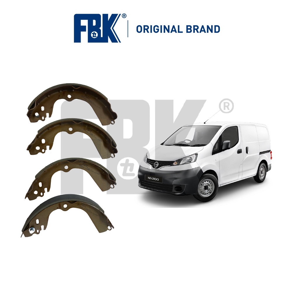 FBK Brake Shoe Rear - Nissan NV200 | Shopee Malaysia