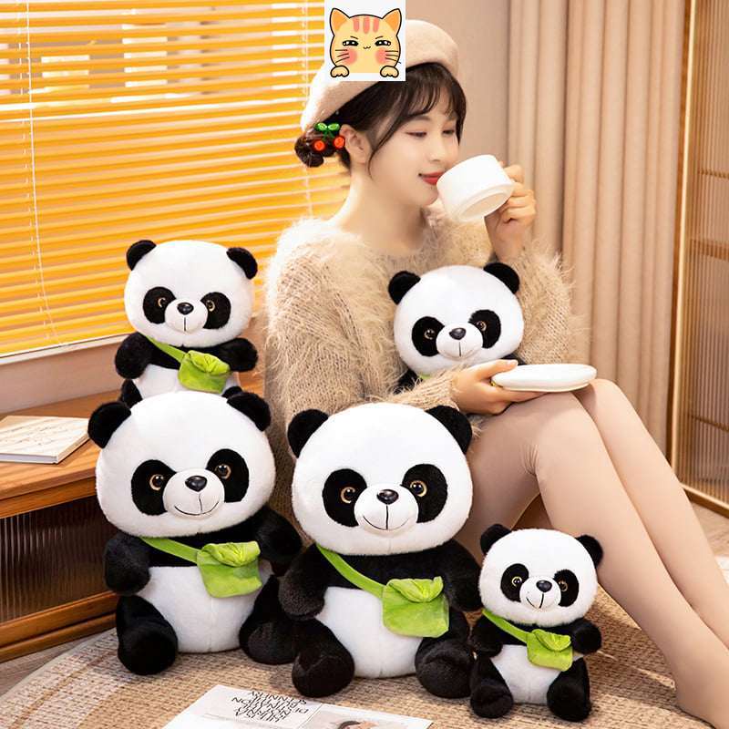 BCT Cute Simulation Kawaii Panda Plush Toys Stuffed Animal Plushie ...