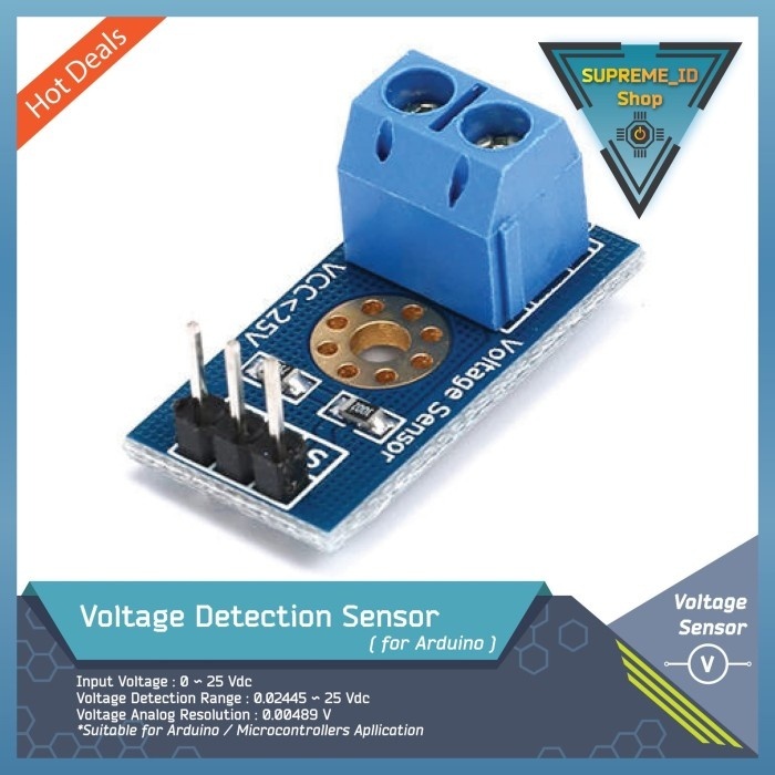 Voltage Detection Sensor | Mcu Arduino Raspberry pi | Shopee Malaysia