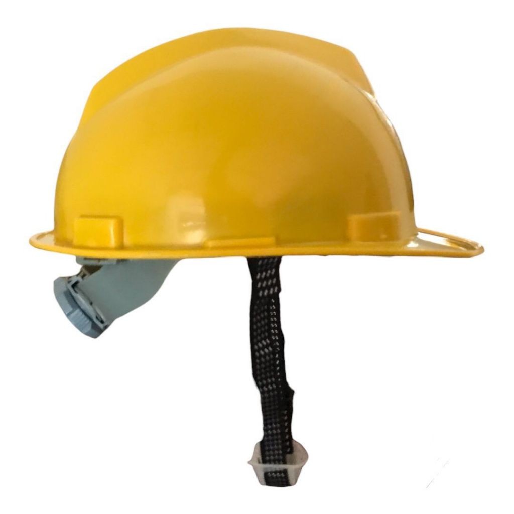 Project helmet / safety project helmet equipped with iner + chin strap ...