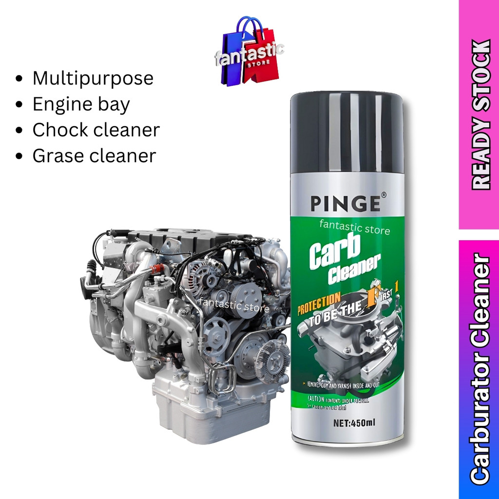 CARBURETTOR carburator CHOKE CLEANER SPRAY pencuci kaburator mesin ...