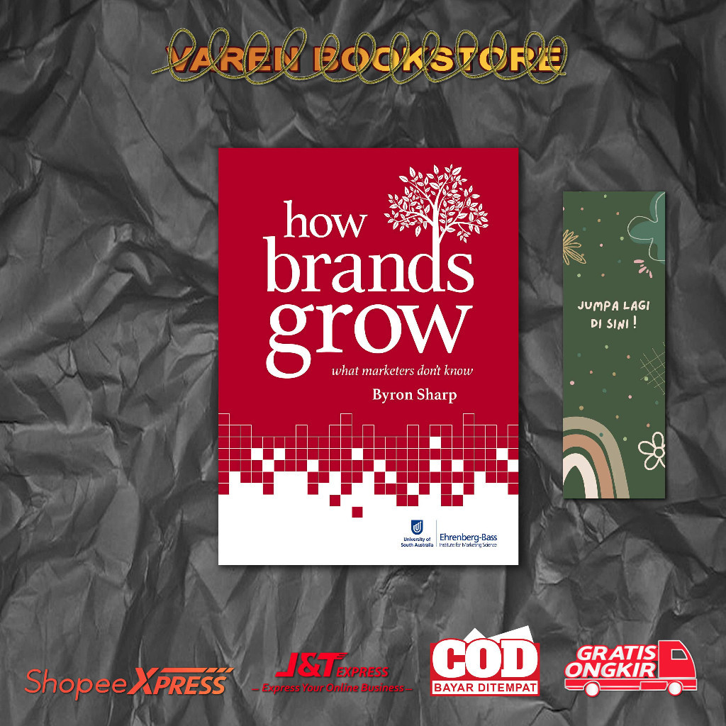 How Brands Grow: What Marketers Don't Know by Byron Sharp (English) | Shopee Malaysia