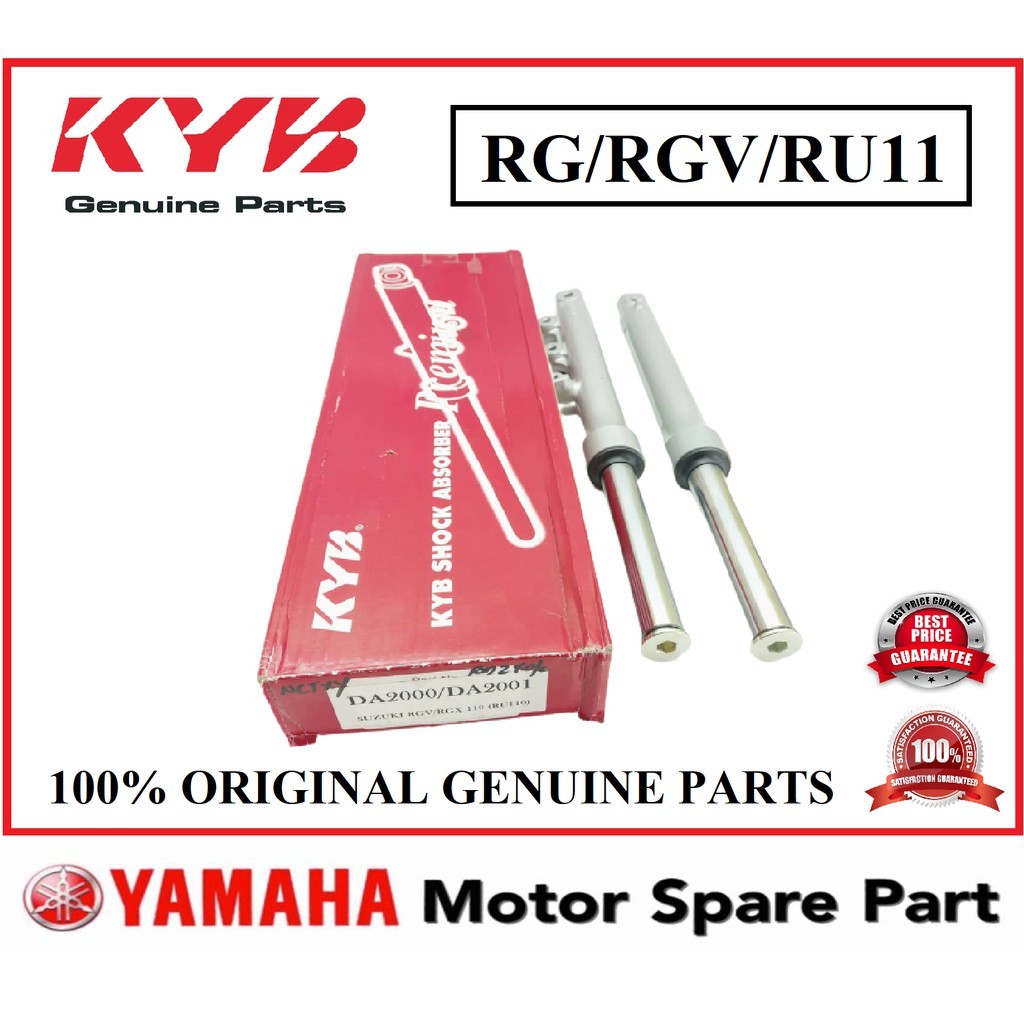 DA2000/2001 KYB RG RGV RU110 FRONT FORK ASSY 0 DEPAN DAMPER RG110 RG ...