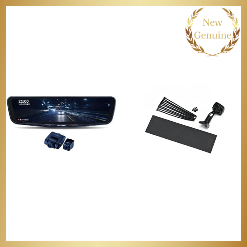 Alpine 12-Inch Digital Mirror with Drive Recorder (Replacement Type for ...