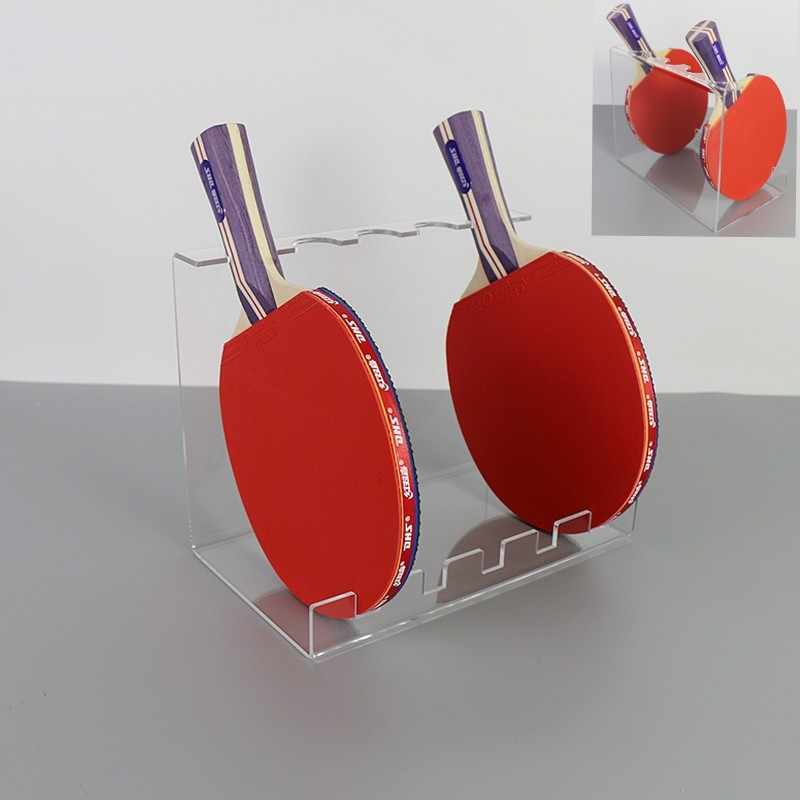 Transparent table tennis racket display stand, acrylic display stand ...