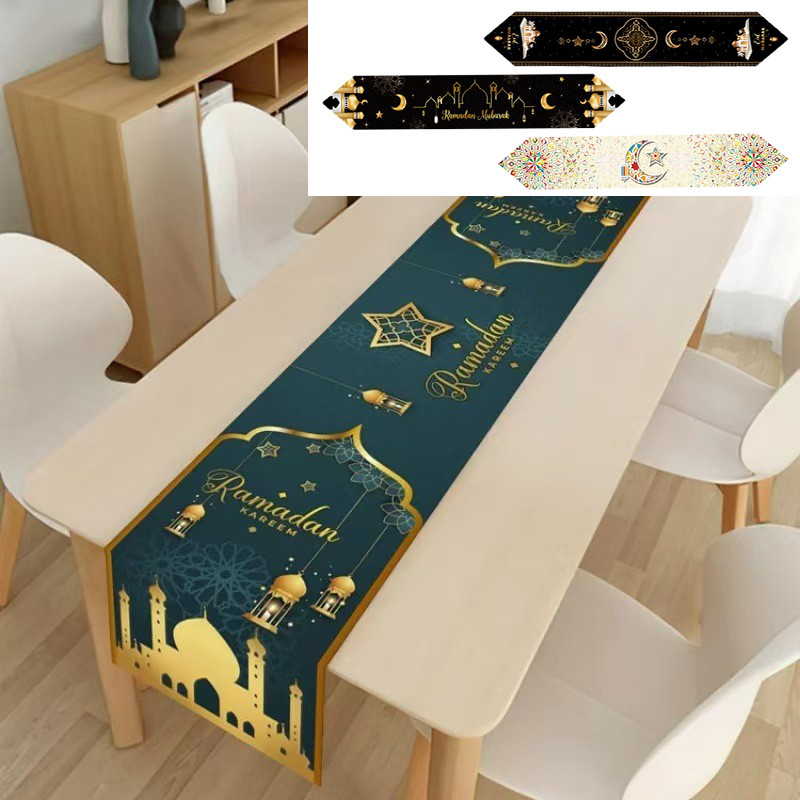 Table Cloth Islamic Muslim Home Decor Barang Raya Selamat Hari Raya ...
