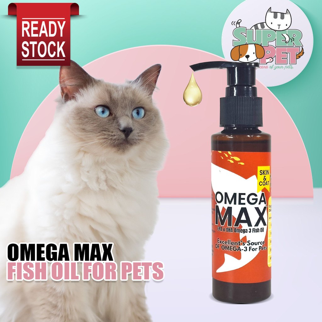 Premium Wild Alaskan Salmon Oil for Cat & Dog Minyak Salmon Untuk ...