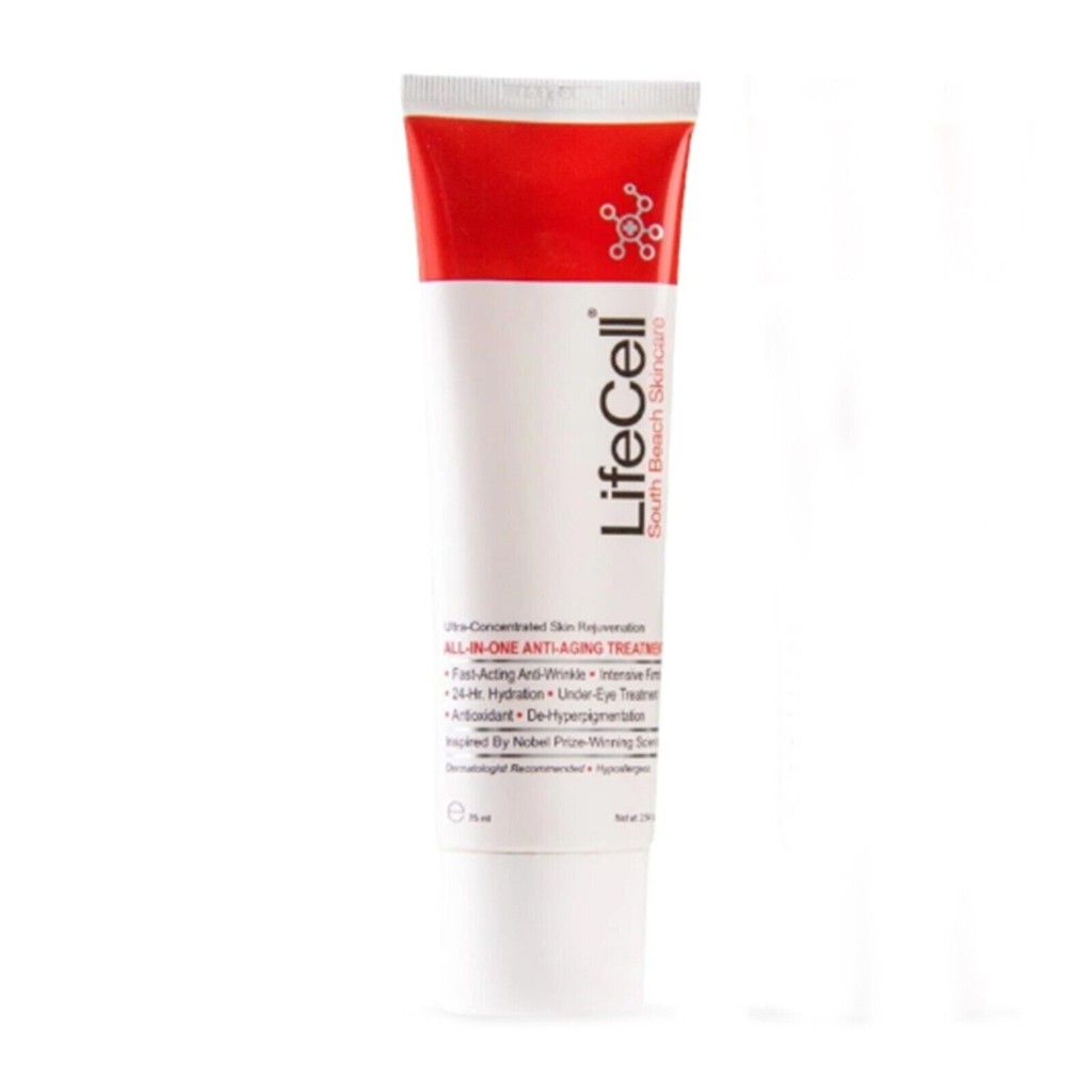 Lifecell All in One South Beach Skincare 75ml Life Cell Wrinkle Removal ...