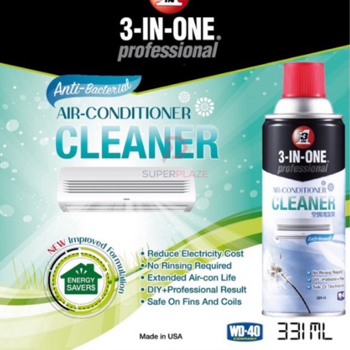 Original WD-40 3in1 Professional Air Conditioner Cleaner Air Cond Spray ...
