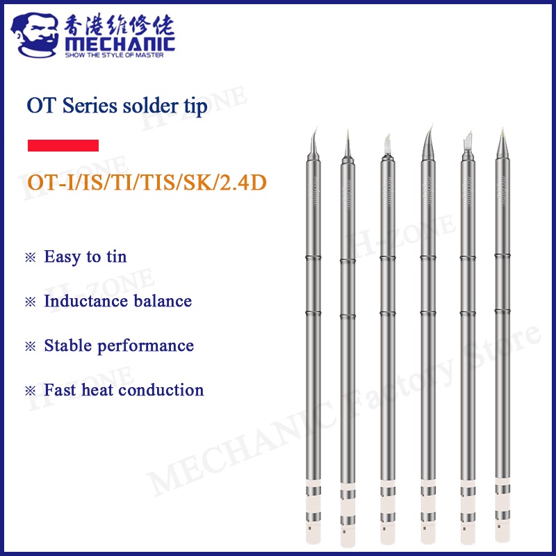 MECHANIC OT Series solder tip heating core integrated long soldering ...