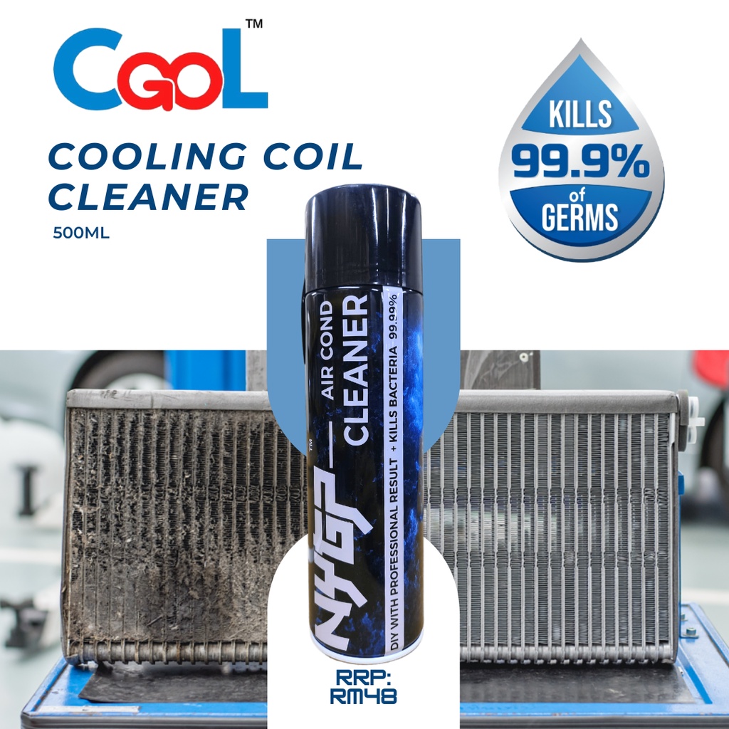 ACM AEROPAK COIL TREATMENT CUCI AIRCOND CLEANER 8LINE MR.COIL NYGP ...